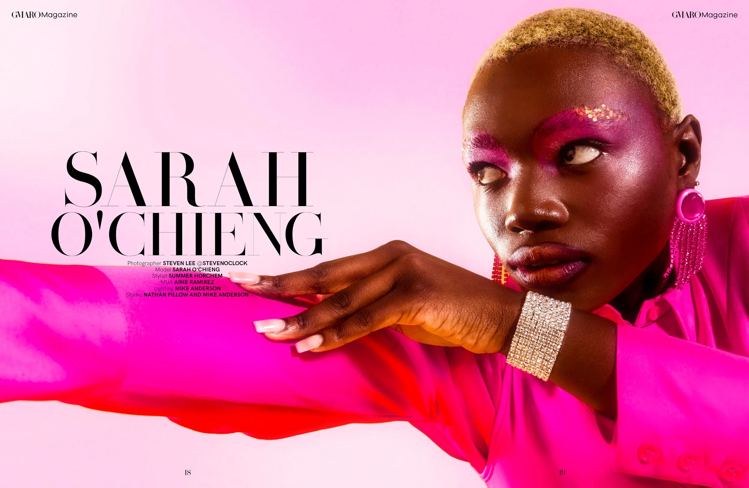 SARAH O'CHIENG — GMARO Magazine | Fashion | Beauty | Art