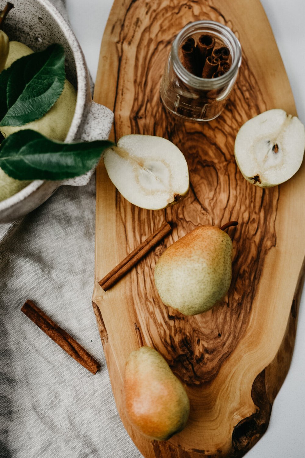 Cinnamon Spiced Pears — Alyson Morgan
