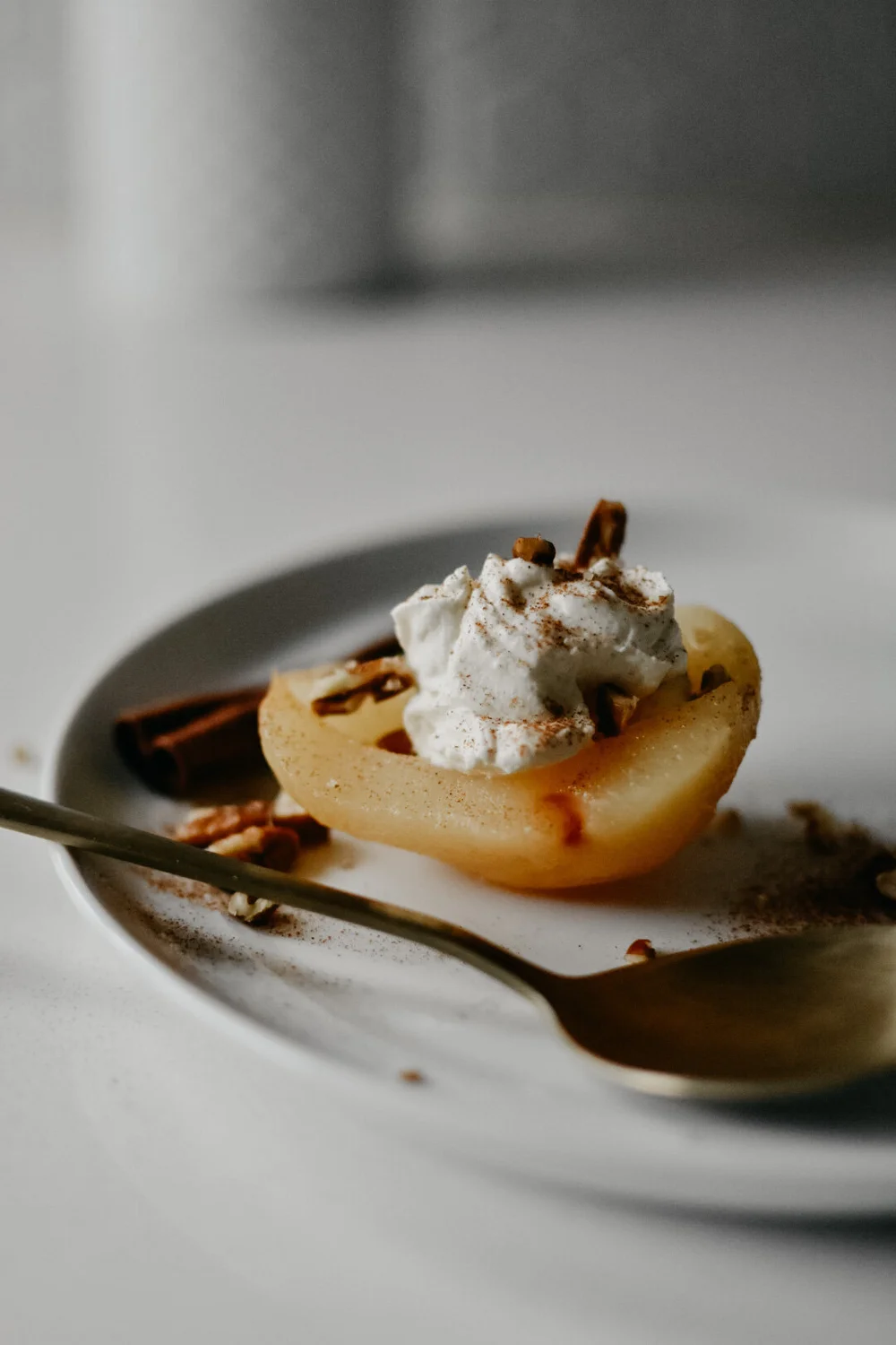 Cinnamon Spiced Pears — Alyson Morgan
