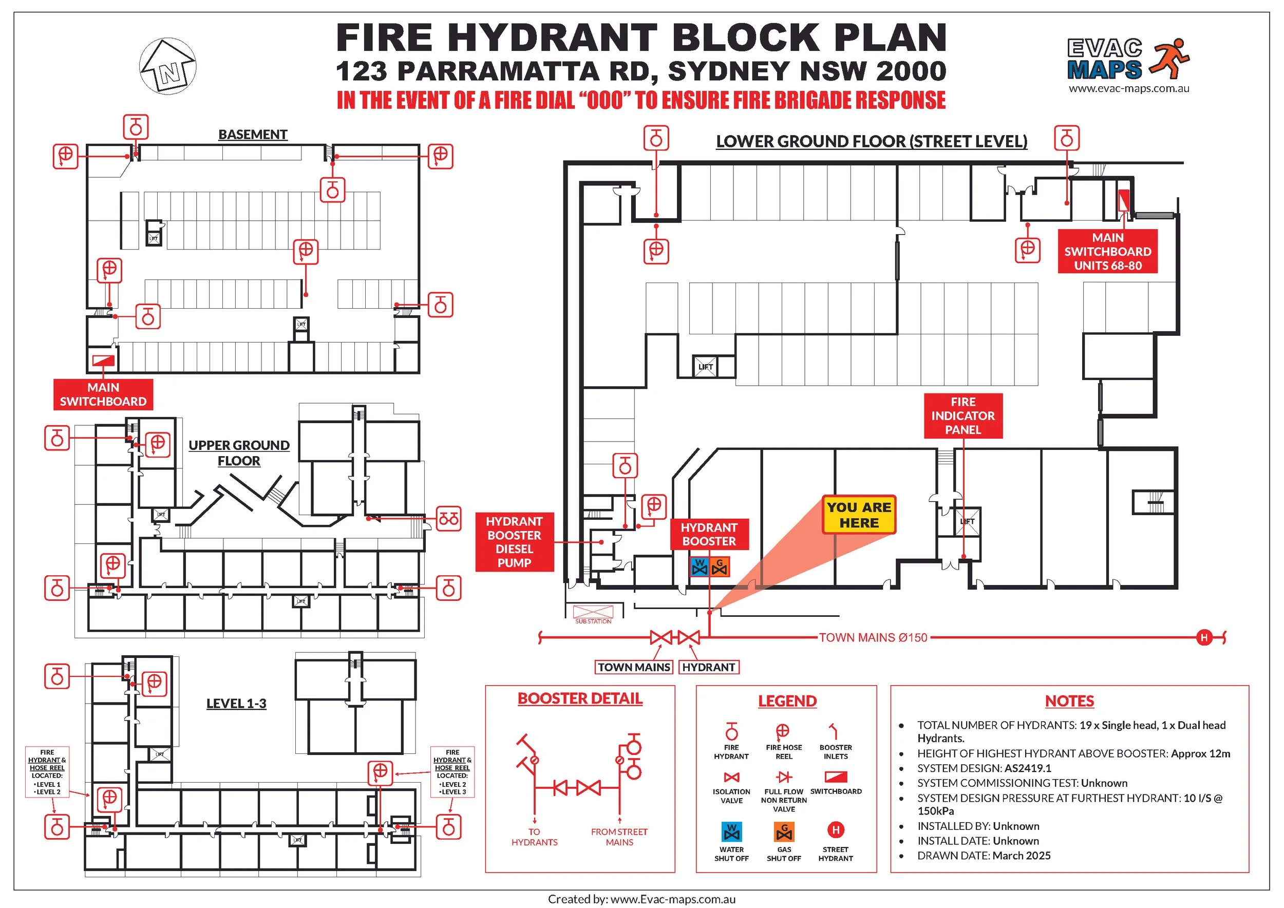 Fire Block Plans — Evac Maps
