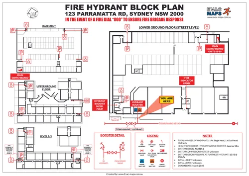 Fire Block Plans — Evac Maps