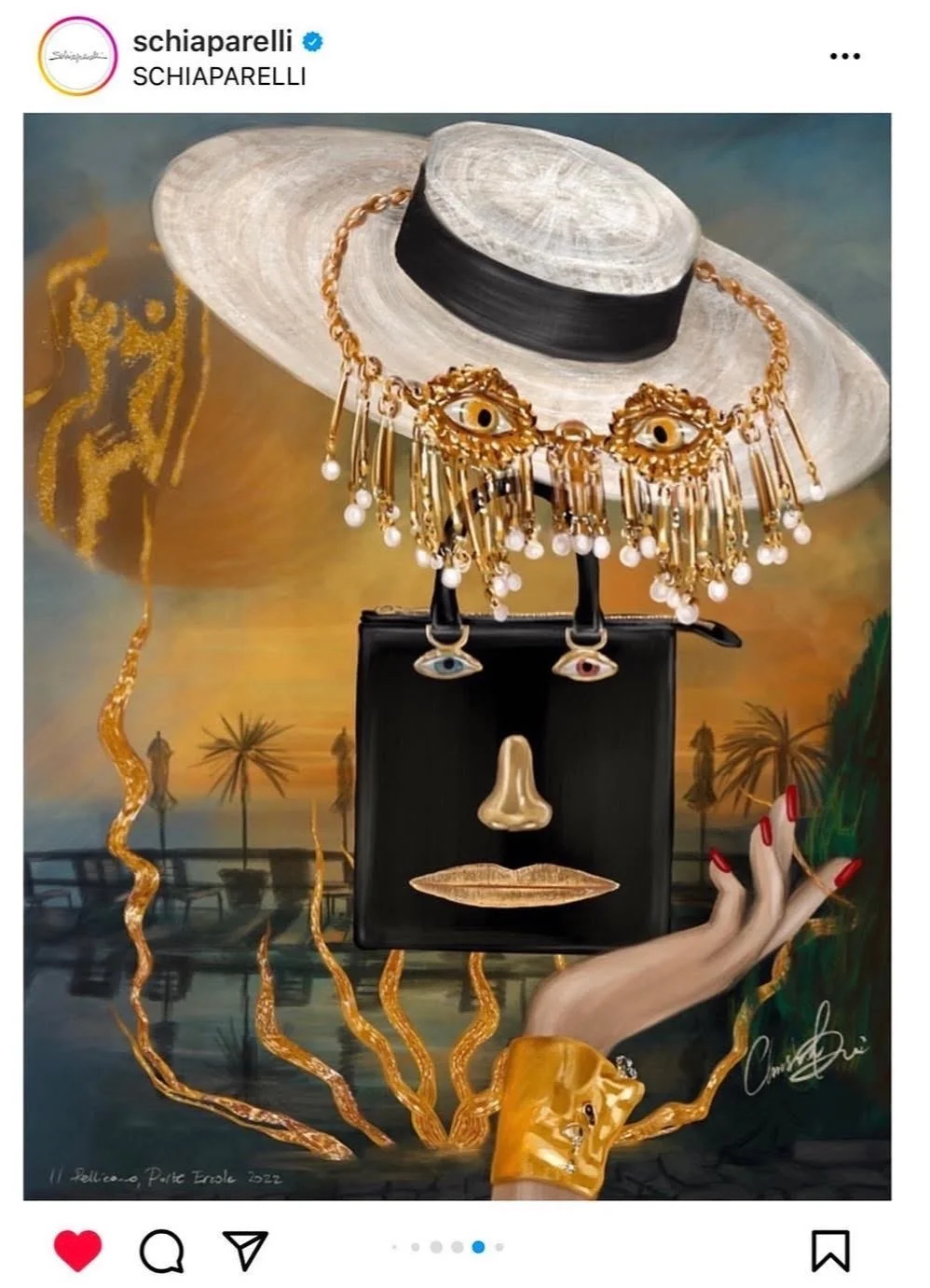 Schiaparelli S/S23 x Draw A Dot — Lines by Aqua