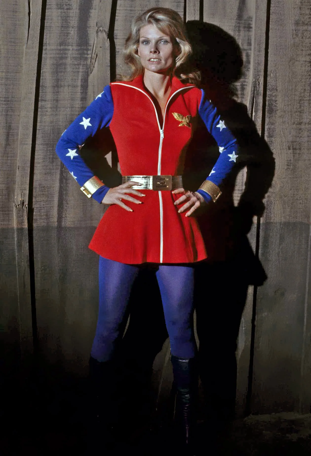 Cathy Lee Crosby Wonder Woman Costume