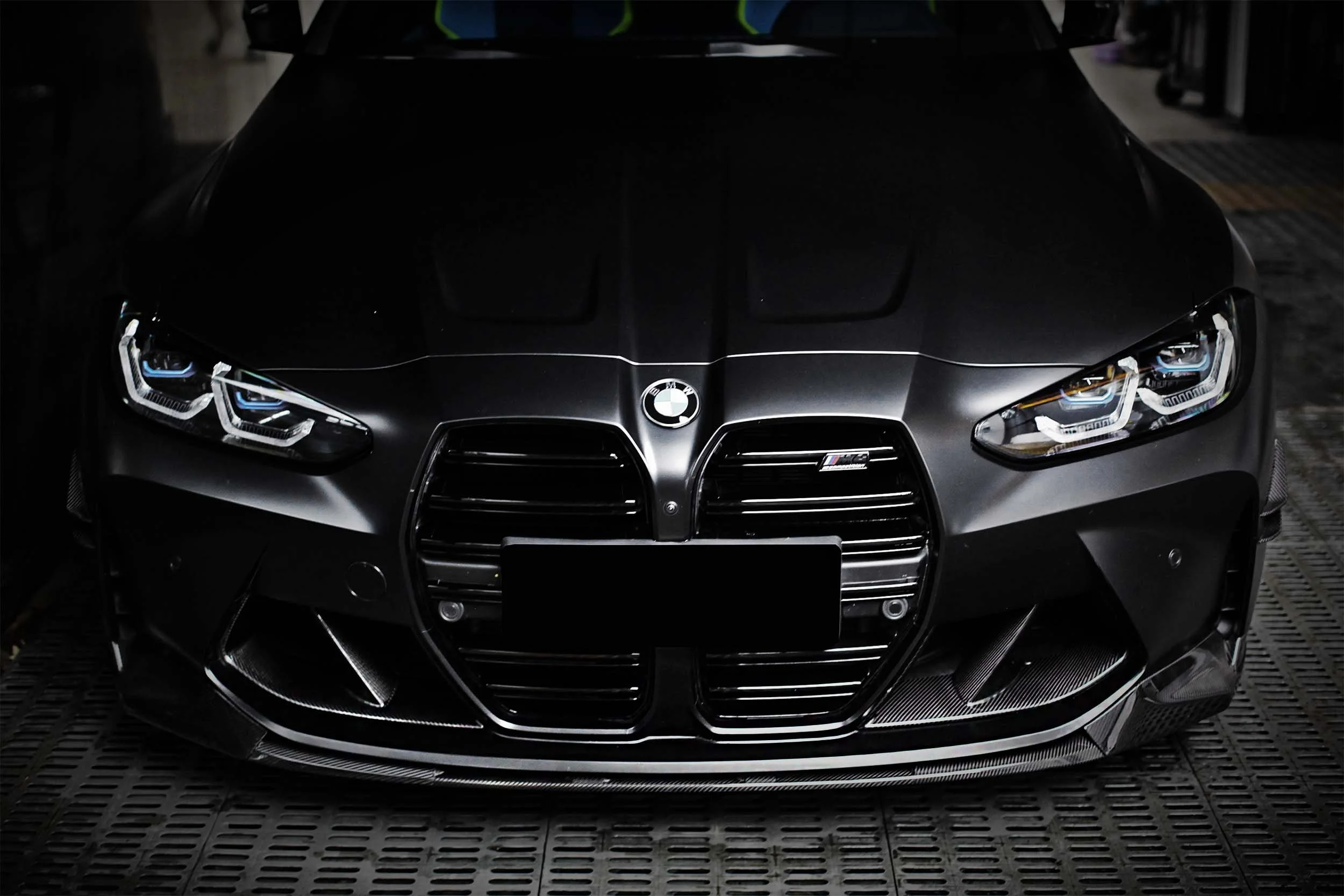 BMW M3 M4 G80 G82 MP Front Lip — EzCarbon