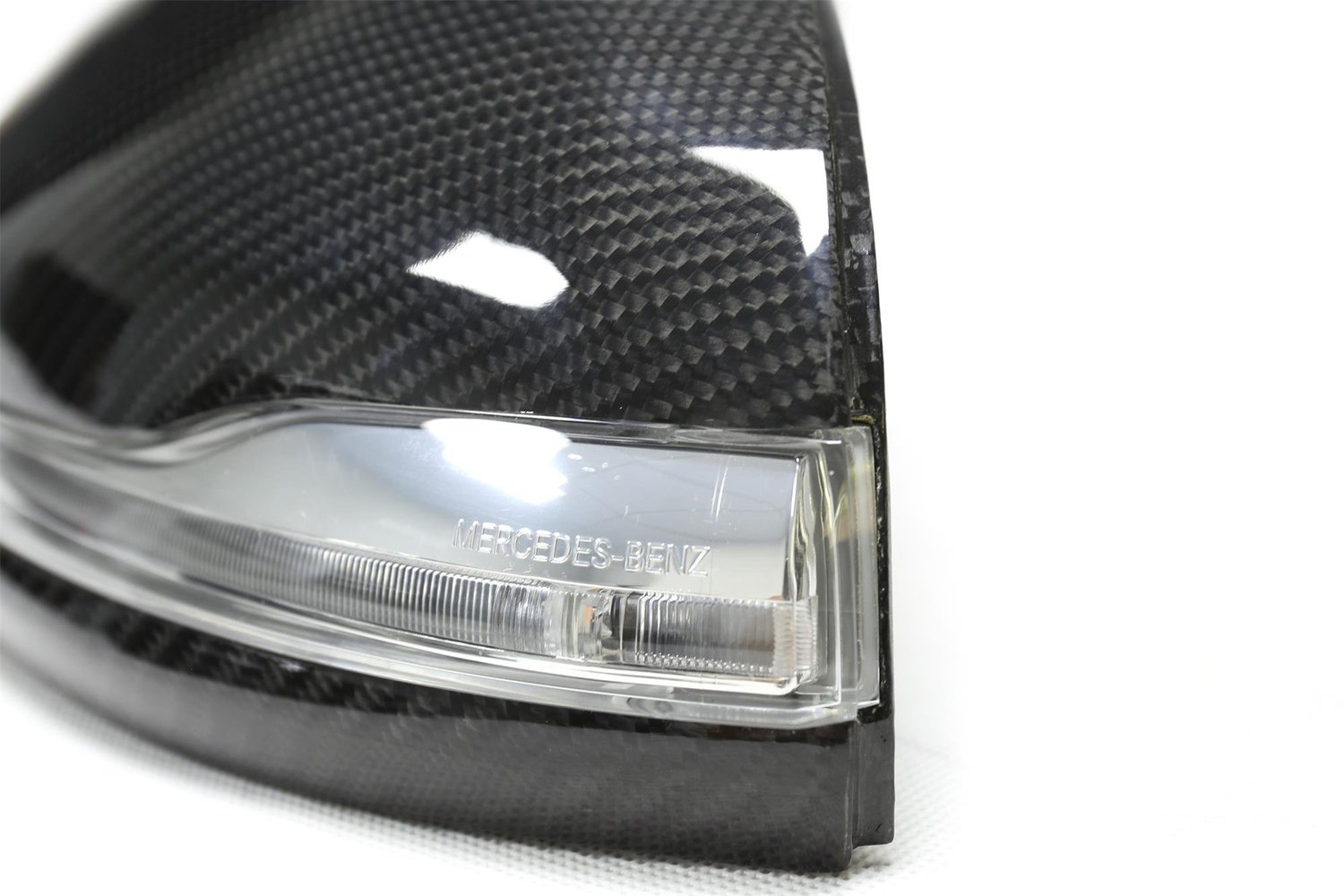 Mercedes W206 / C63 Dry Carbon Replacement Mirror Cover — EzCarbon