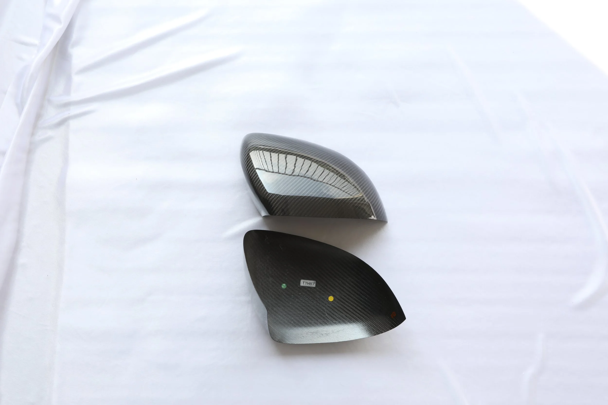 Mercedes W206 / C63 Dry Carbon Replacement Mirror Cover — EzCarbon