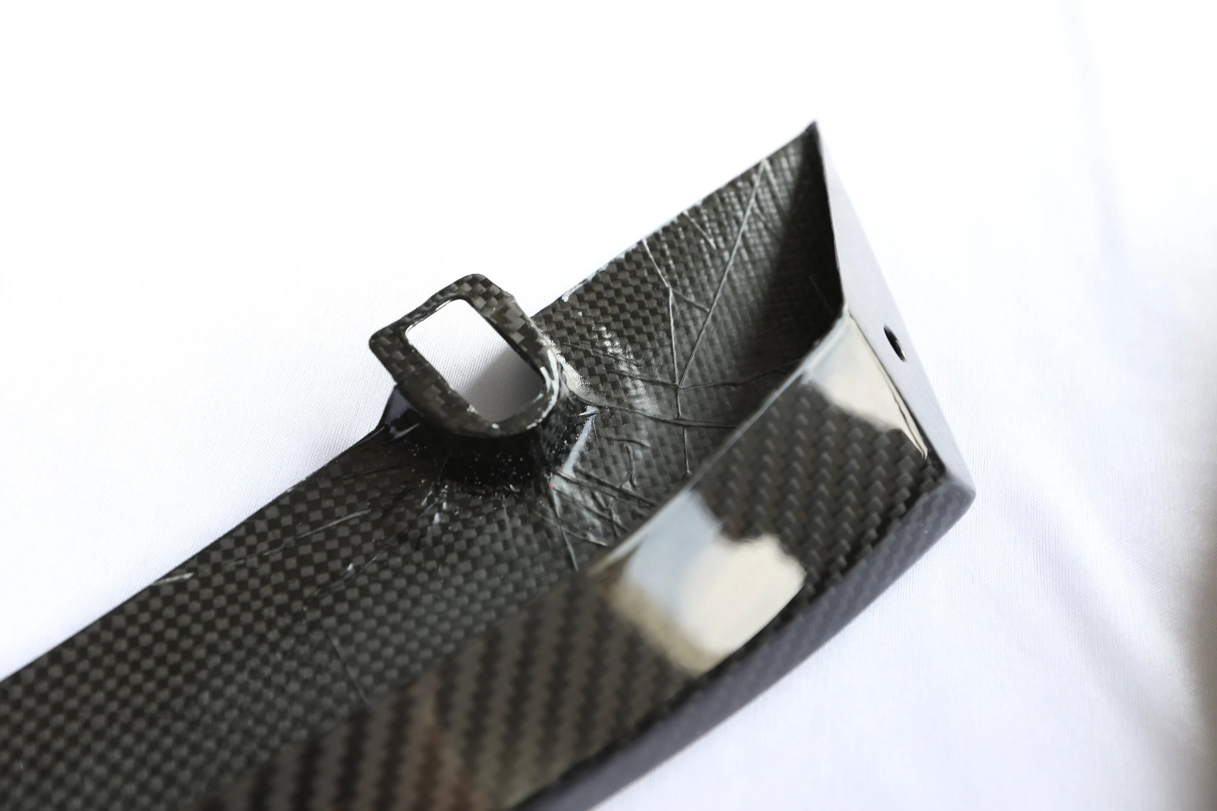 EzCarbon Design Carbon Fiber Front Lip — EzCarbon