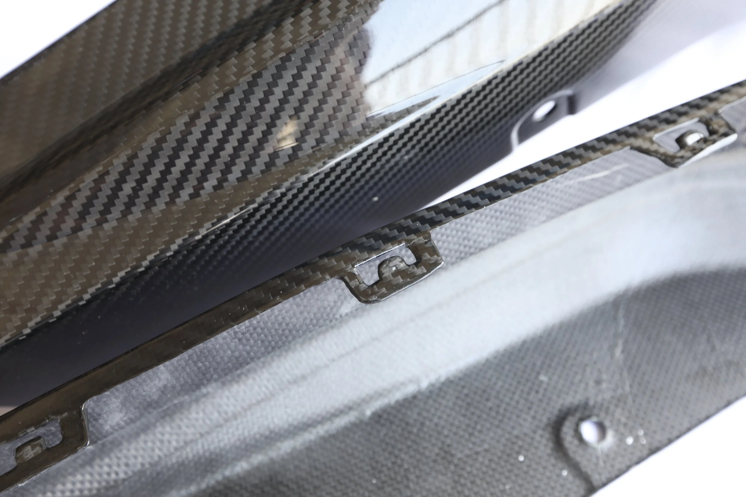 BMW M4 Mp Style Dry carbon fiber Rear Extension — EzCarbon