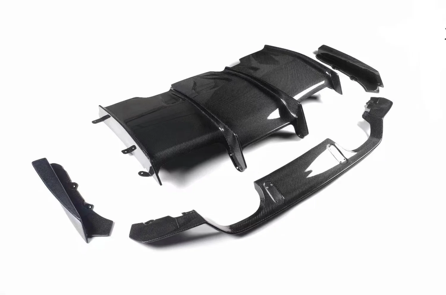 F8x M3 M4 Kholen Style LED Light Complete Carbon Fiber Diffuser — EzCarbon