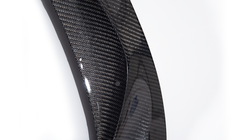 F8X CS Style Carbon Fiber Front Lip — EzCarbon