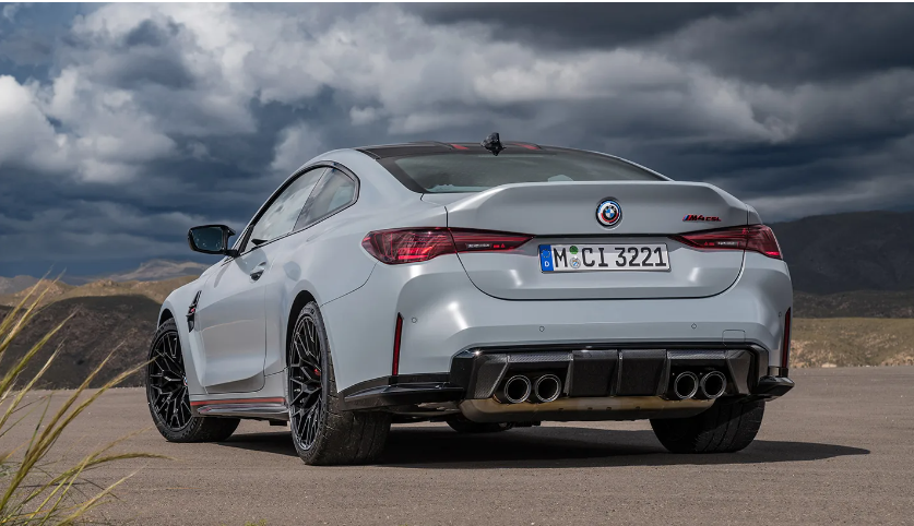 BMW M4 Mp Style Dry carbon fiber Rear Extension — EzCarbon