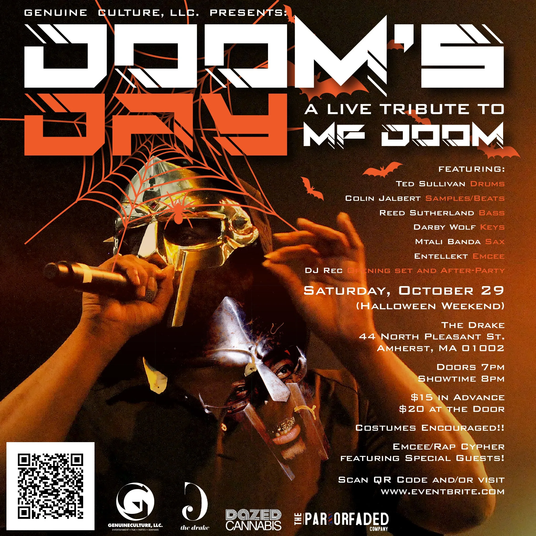 Doom's Day - Live Tribute to MF Doom — The Drake Amherst