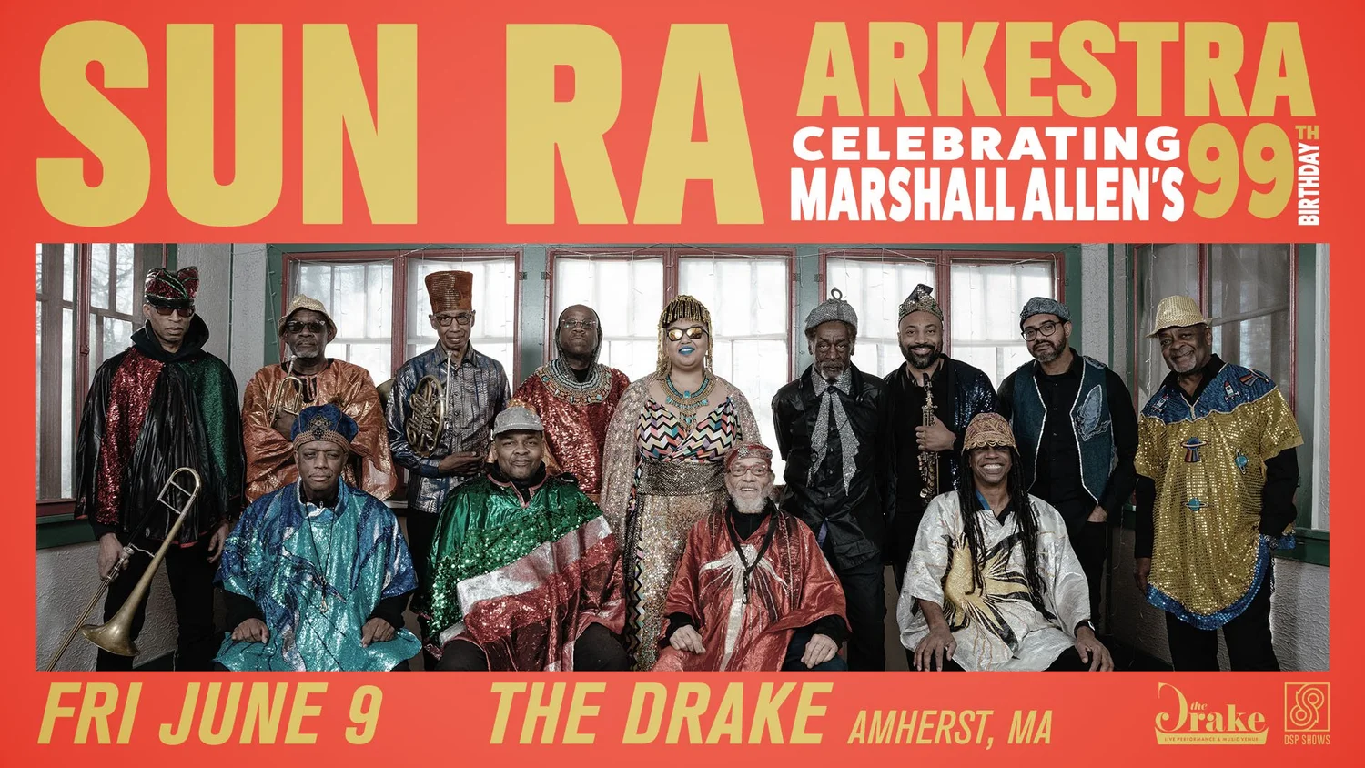 Sun Ra Arkestra - Celebrating Marshall Allen's 99th Birthday — The Drake Amherst