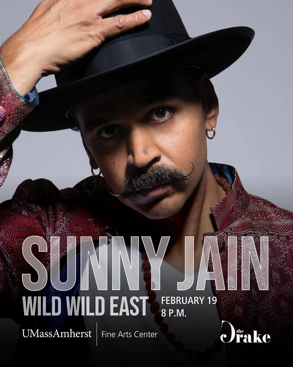 SUNNY JAIN - Wild Wild East — The Drake Amherst