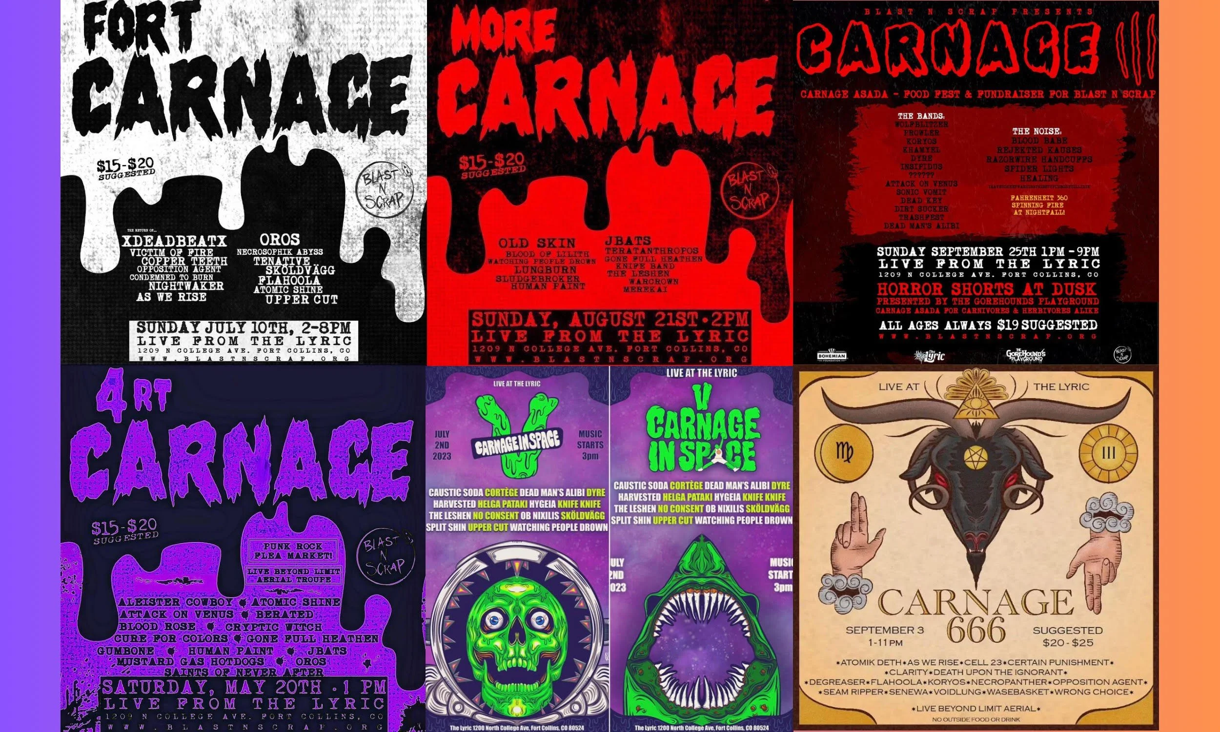 Fort Carnage Music Festival — Blast N Scrap