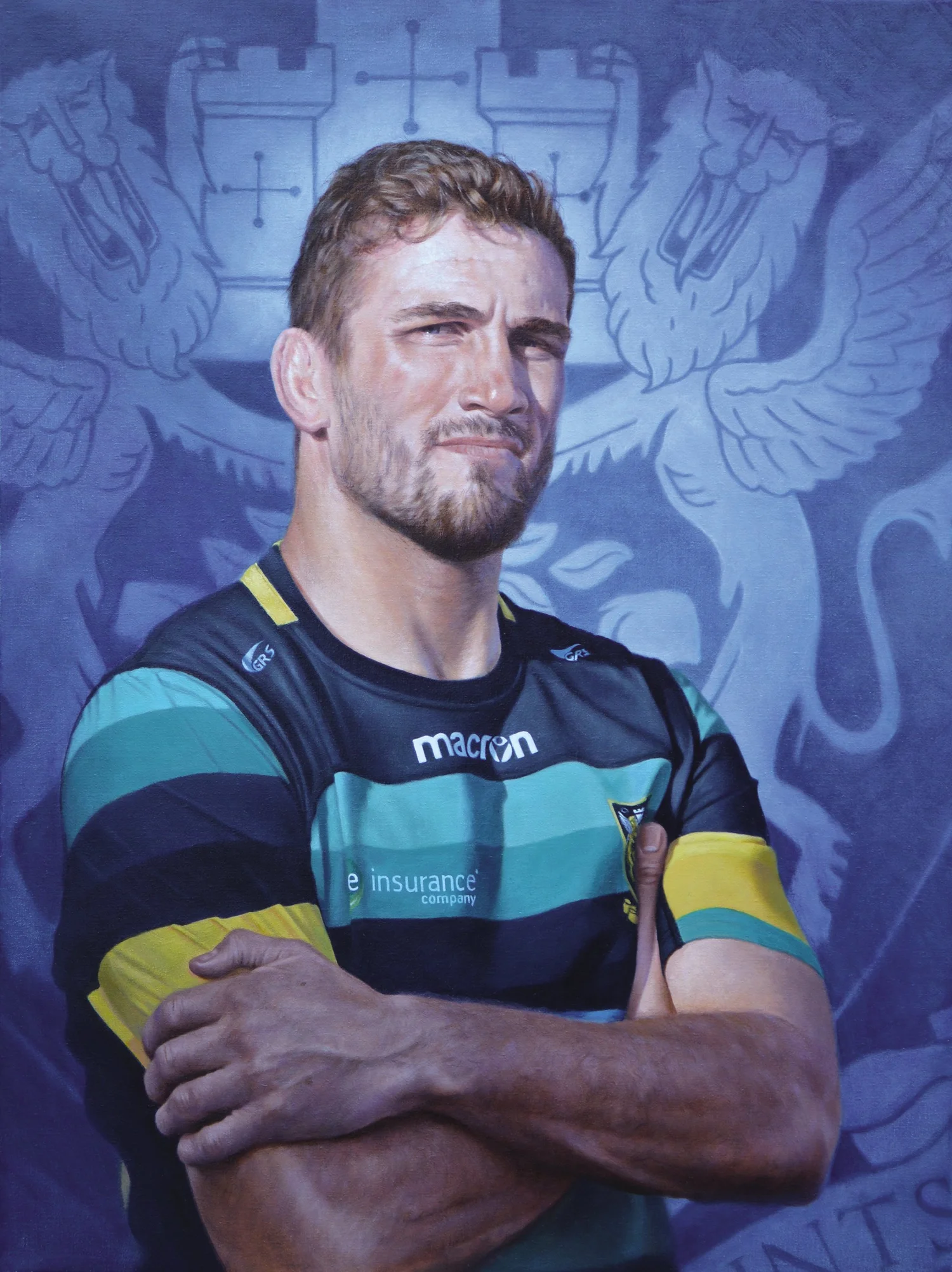 Oil portrait of Saints lock, Christian Day — David Sandell | Artist