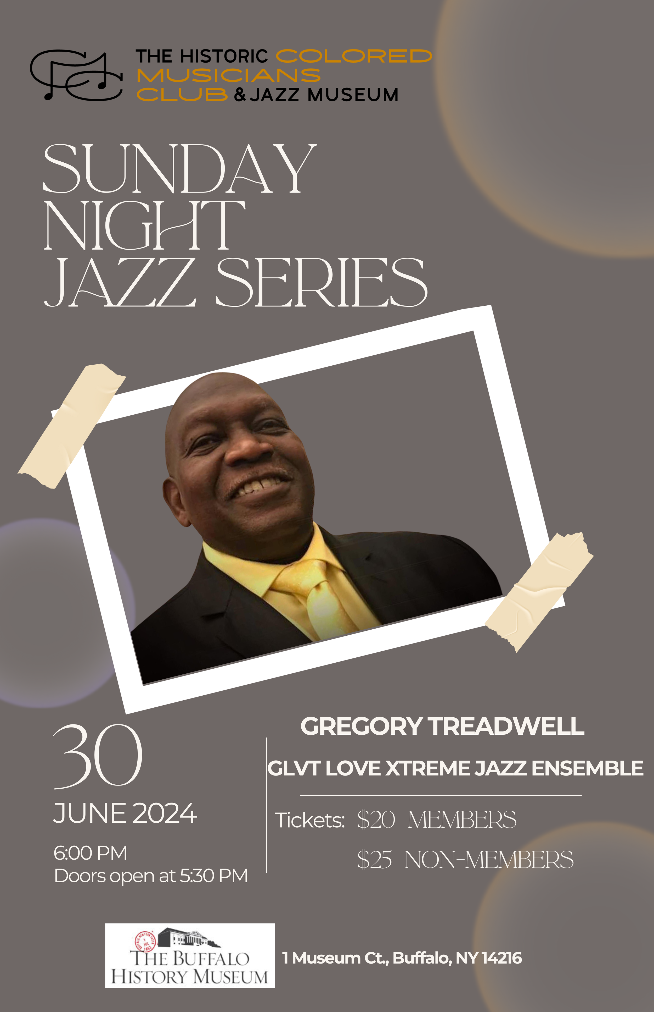 Music Events — The Colored Musicians Club & Jazz Museum