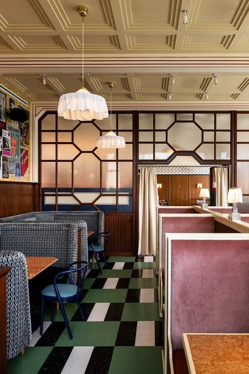 The Meteor Cafe Dallas — Map Design Studio