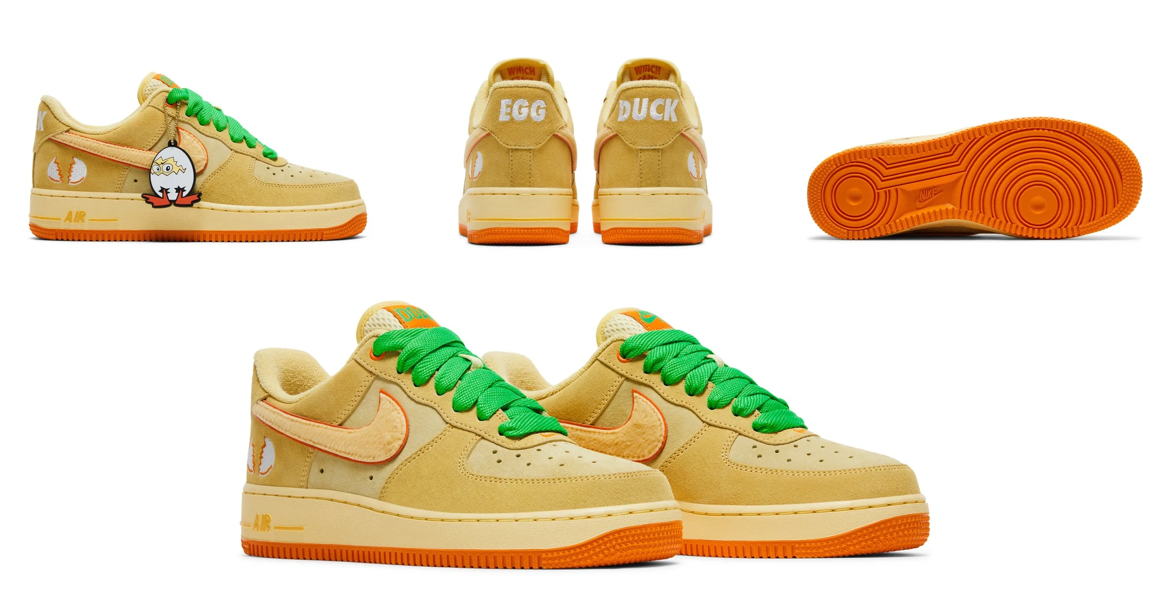 Ducks of a Feather Partners with GOAT on Limited Edition Nike Air Force ...