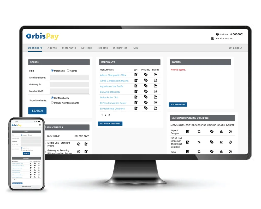 Online Gateway — Orbis Payment Services