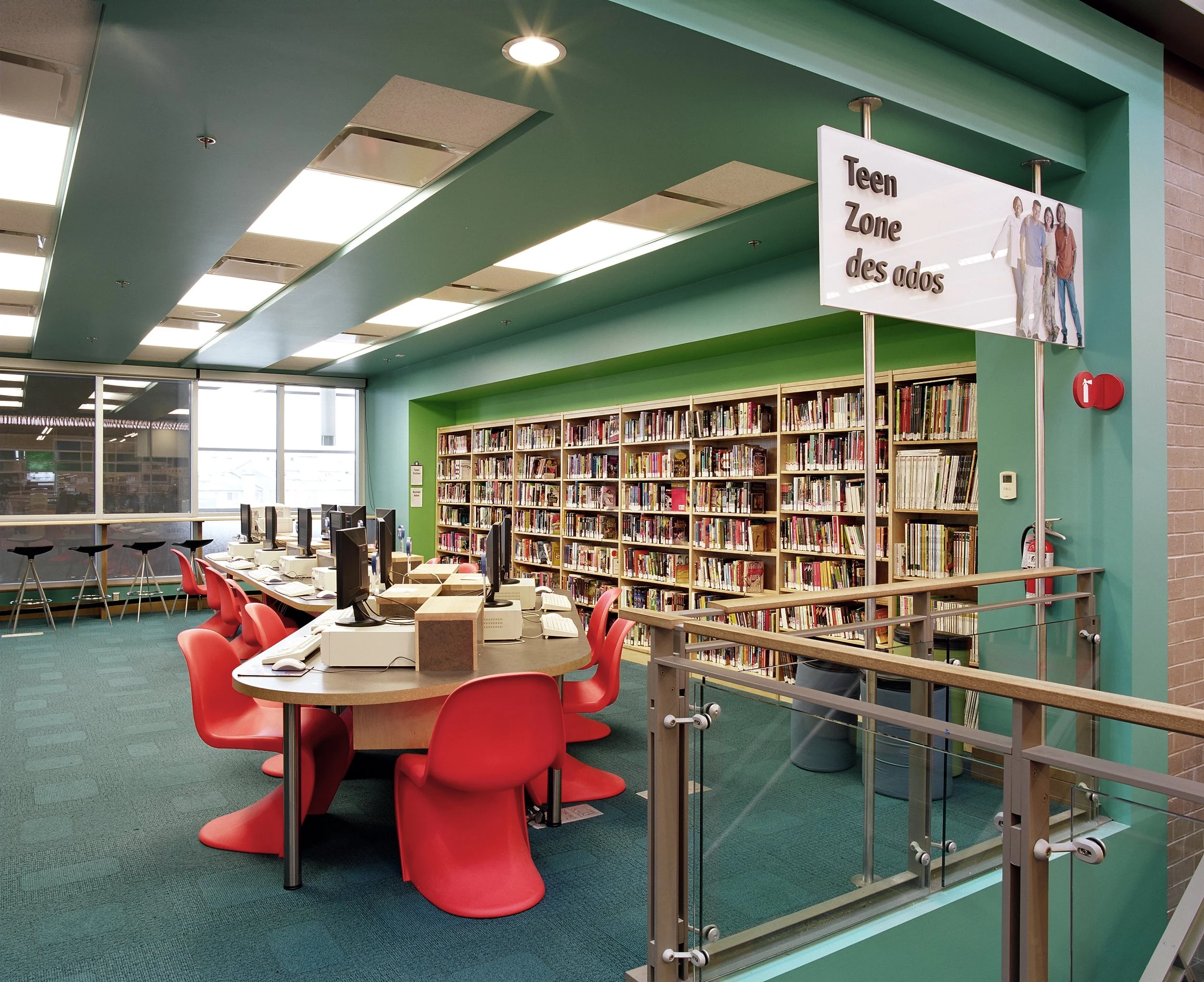 Greenboro District Library — sza Shoalts and Zaback Architects Ltd.