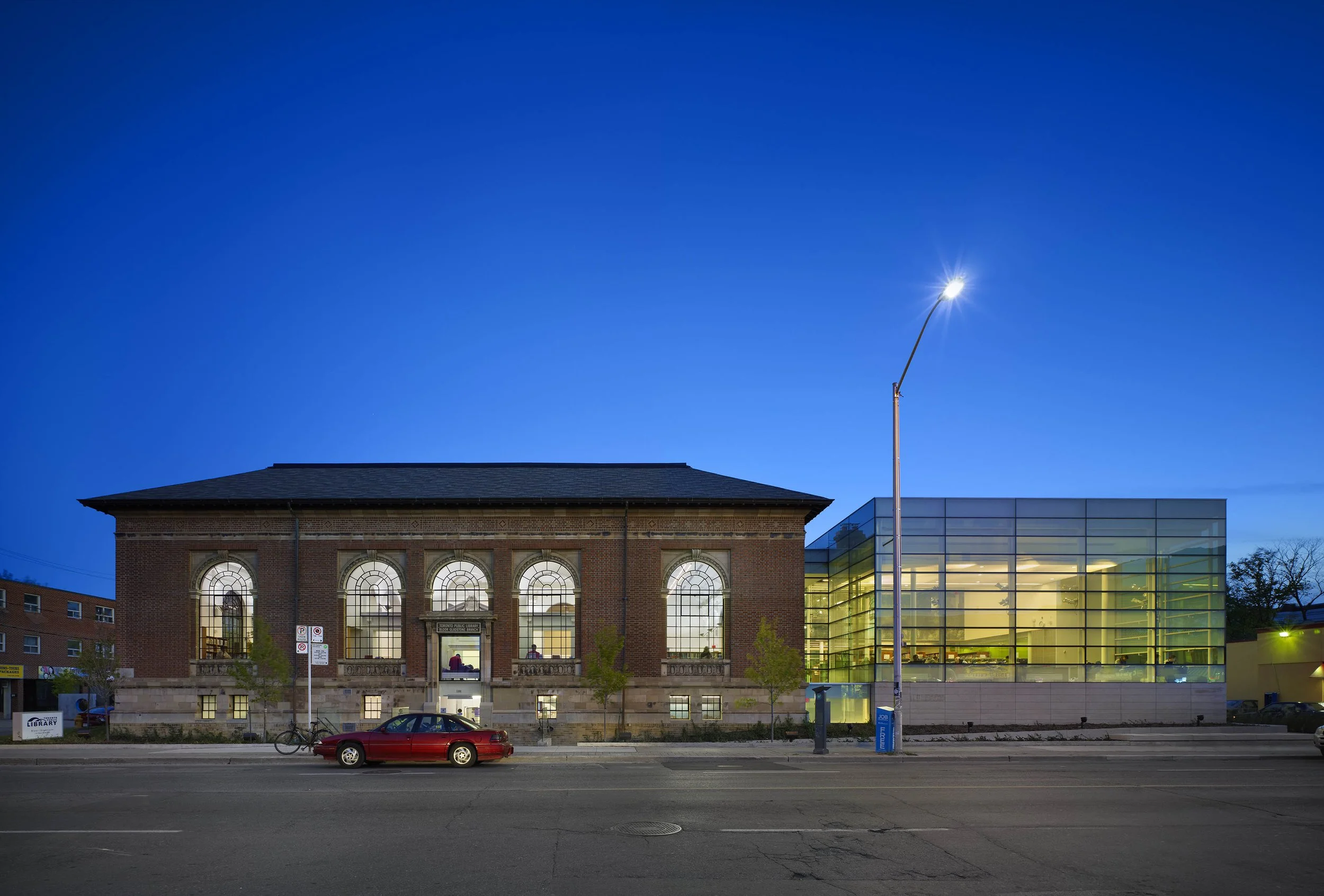 Bloor-Gladstone Library — sza Shoalts and Zaback Architects Ltd.