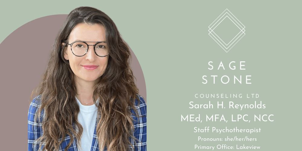 Sarah H. Reynolds, MEd, MFA, LPC, NCC — Sage Stone Counseling