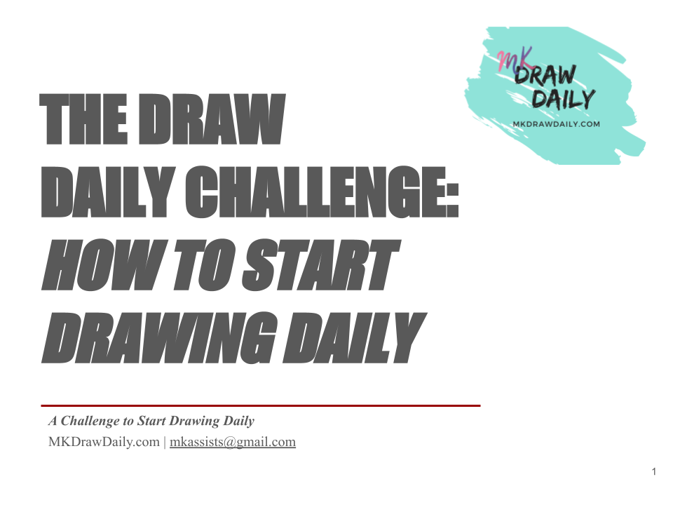 How to Start Drawing Daily — Draw Daily