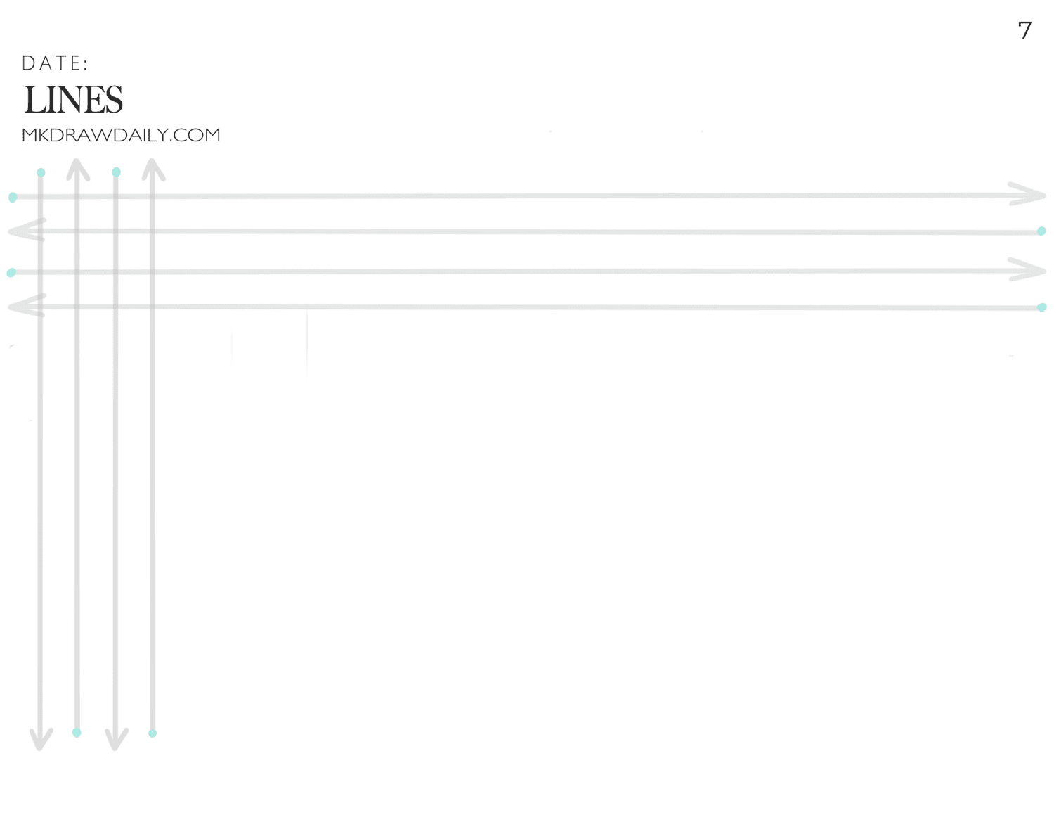 Line Drills — Draw Daily