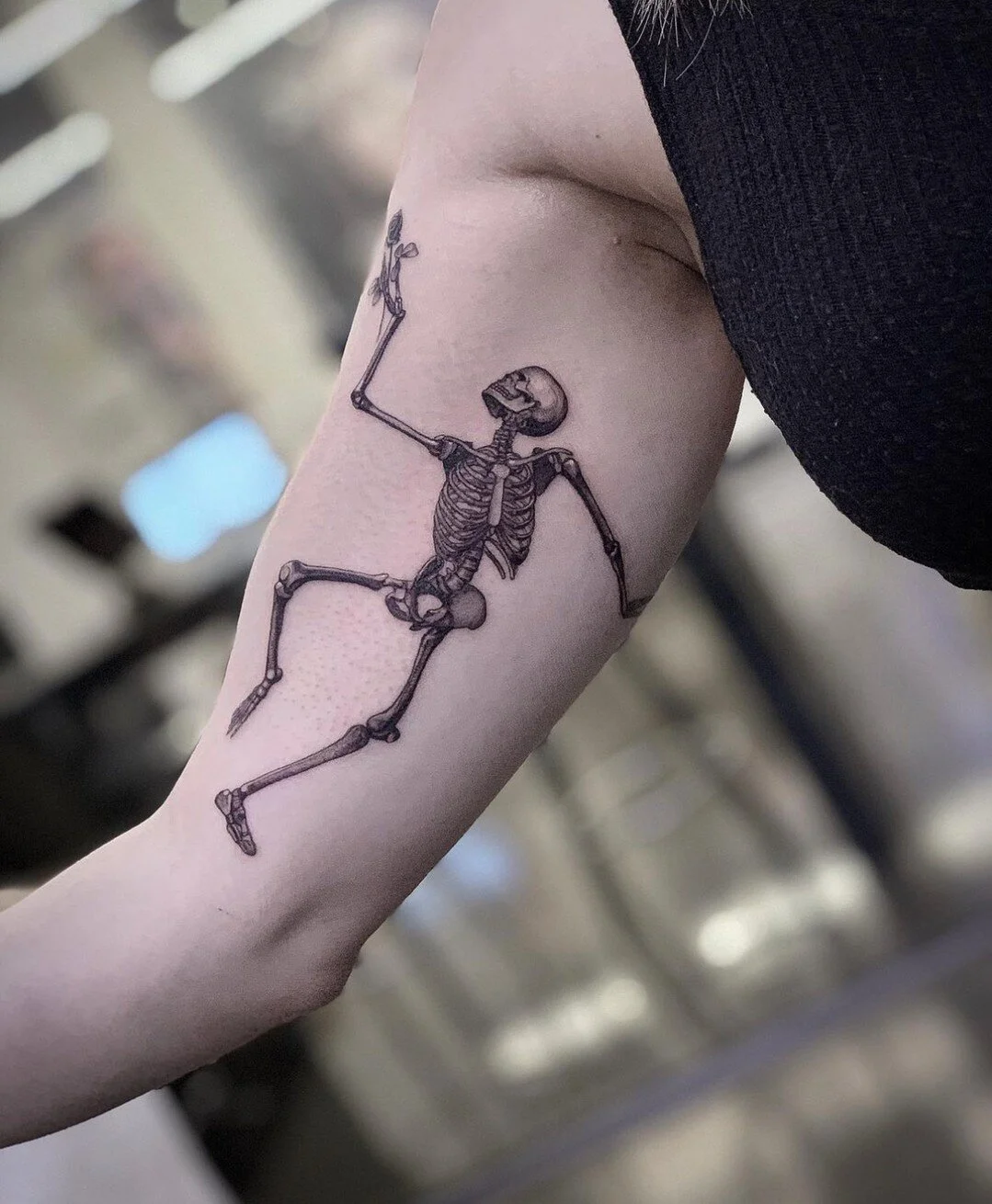 Dancing Skeletons Tattoo