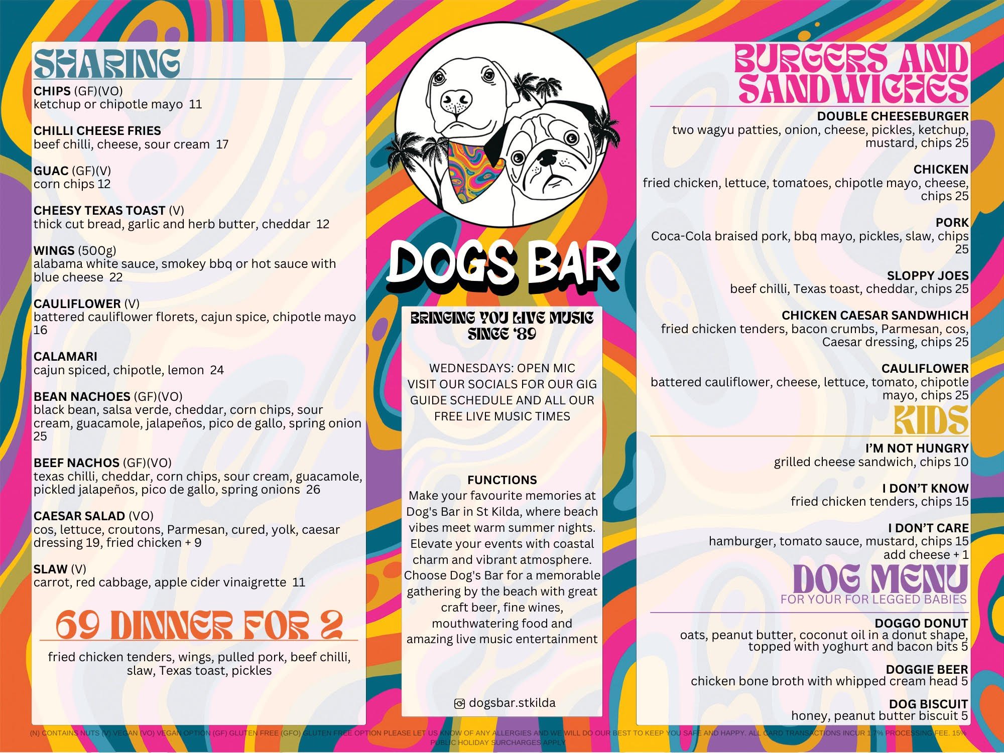 Eat — Dogs Bar - St Kilda