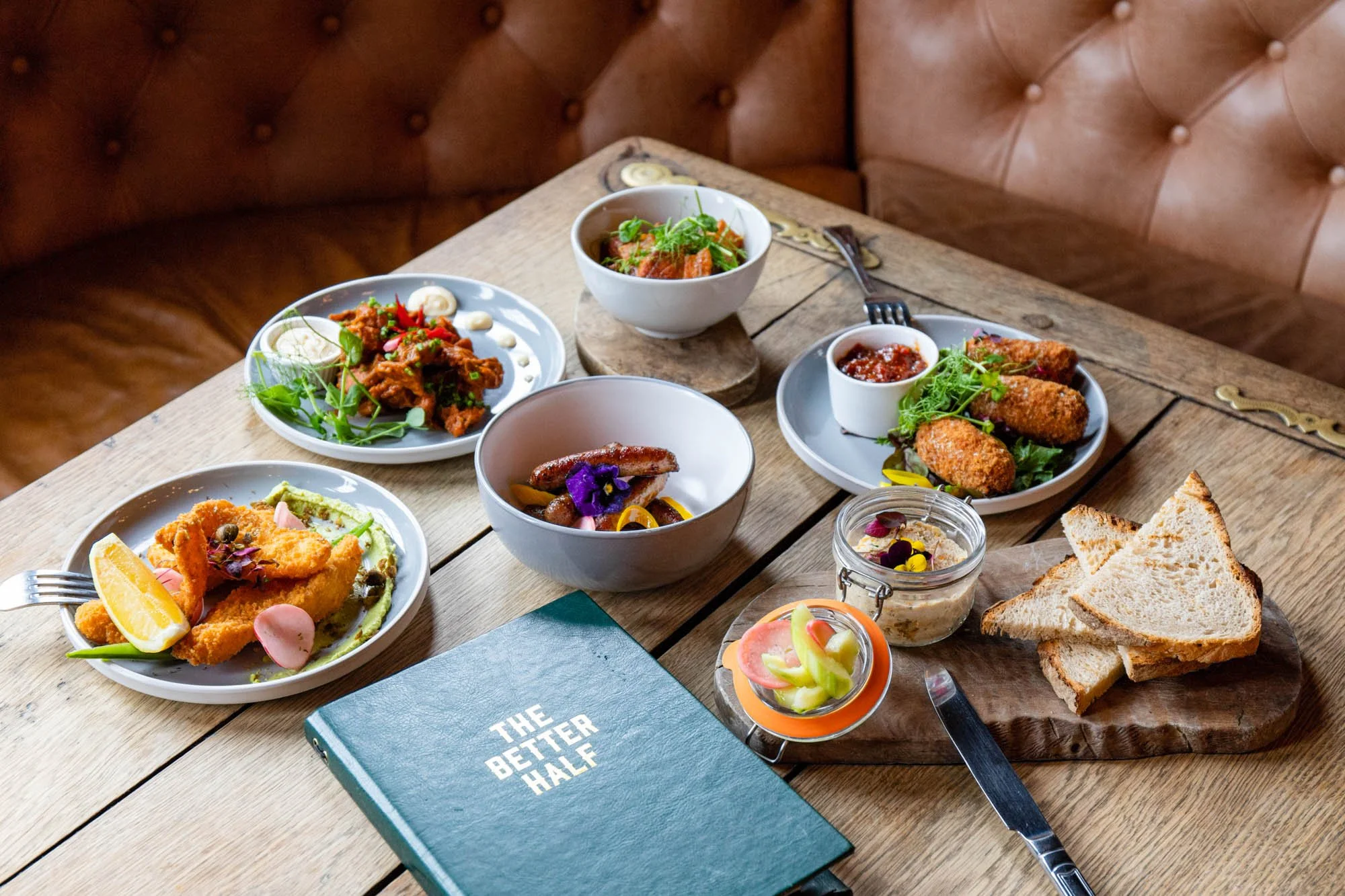 Menu — The Better Half Pub