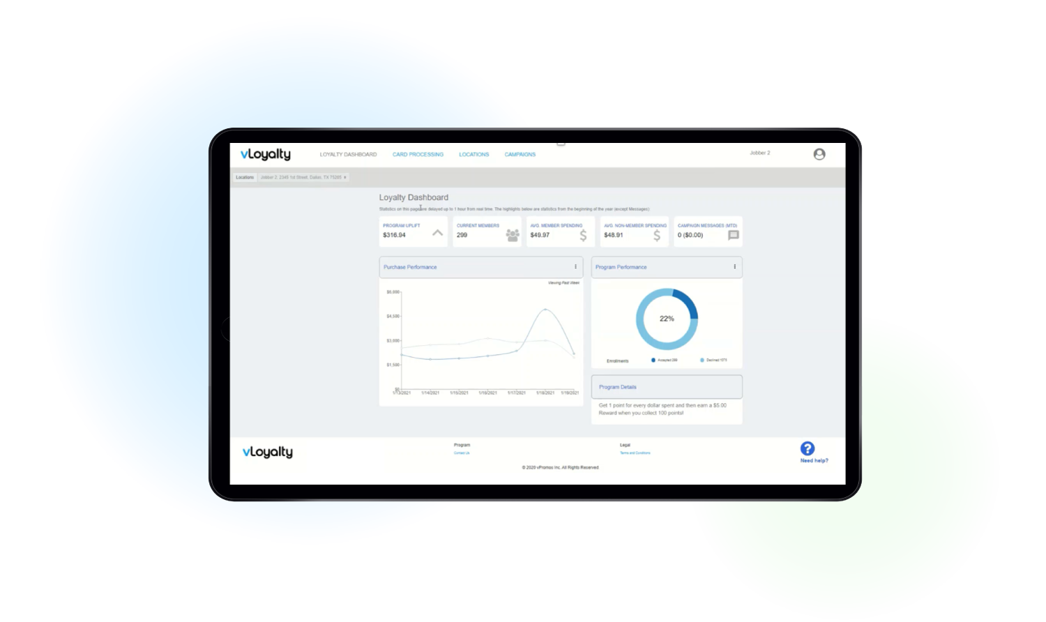 Loyalty Program Features — vLoyalty