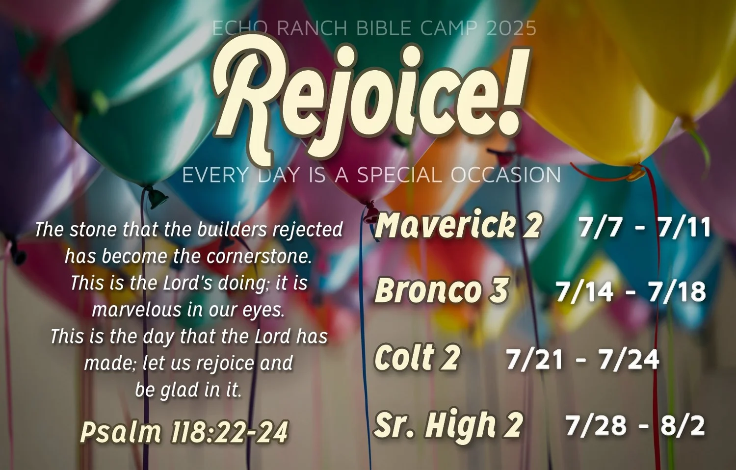 Echo Ranch Bible Camp