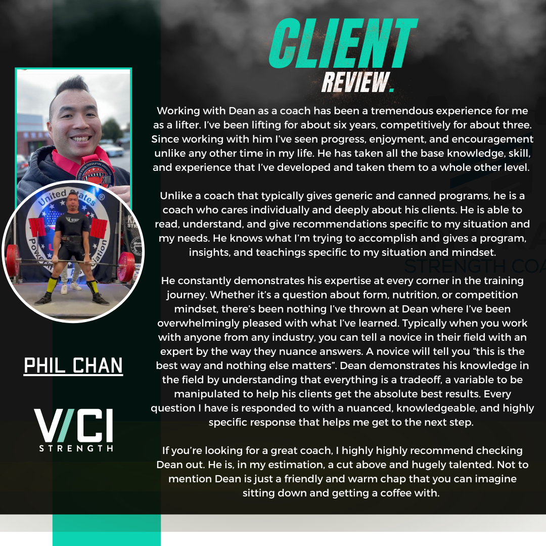 Online Coaching — VICI Strength