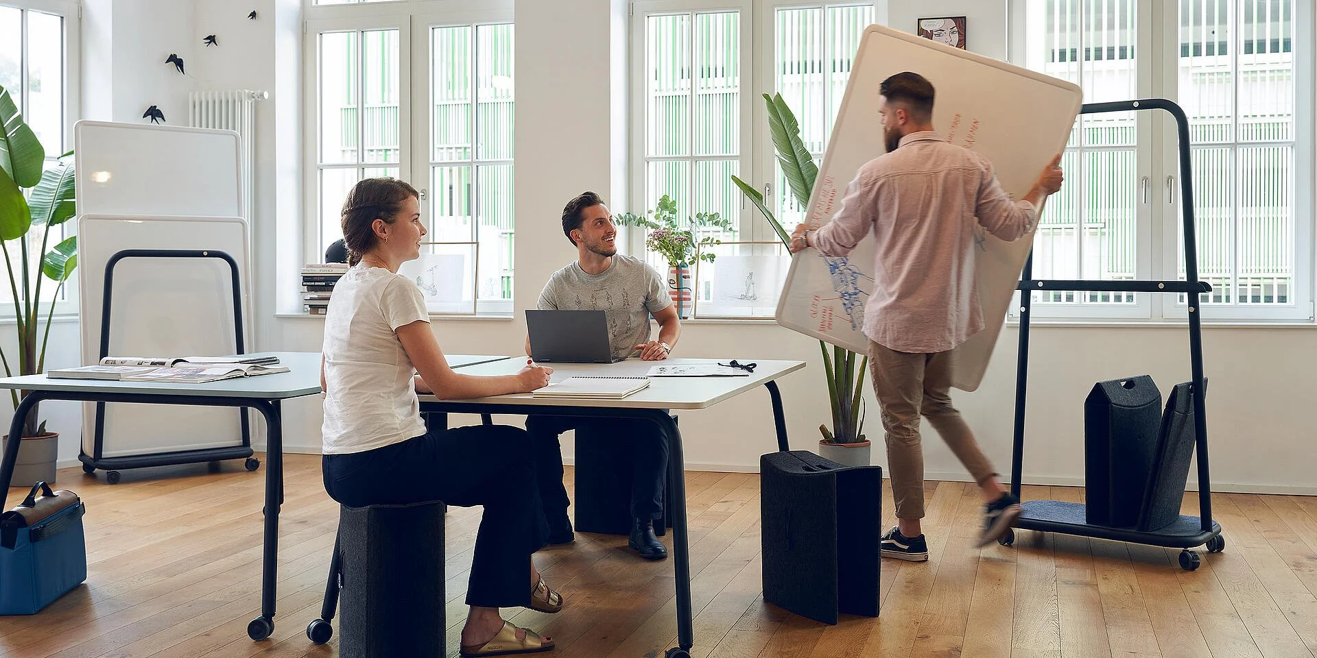 agile working rack — ISA Interiors