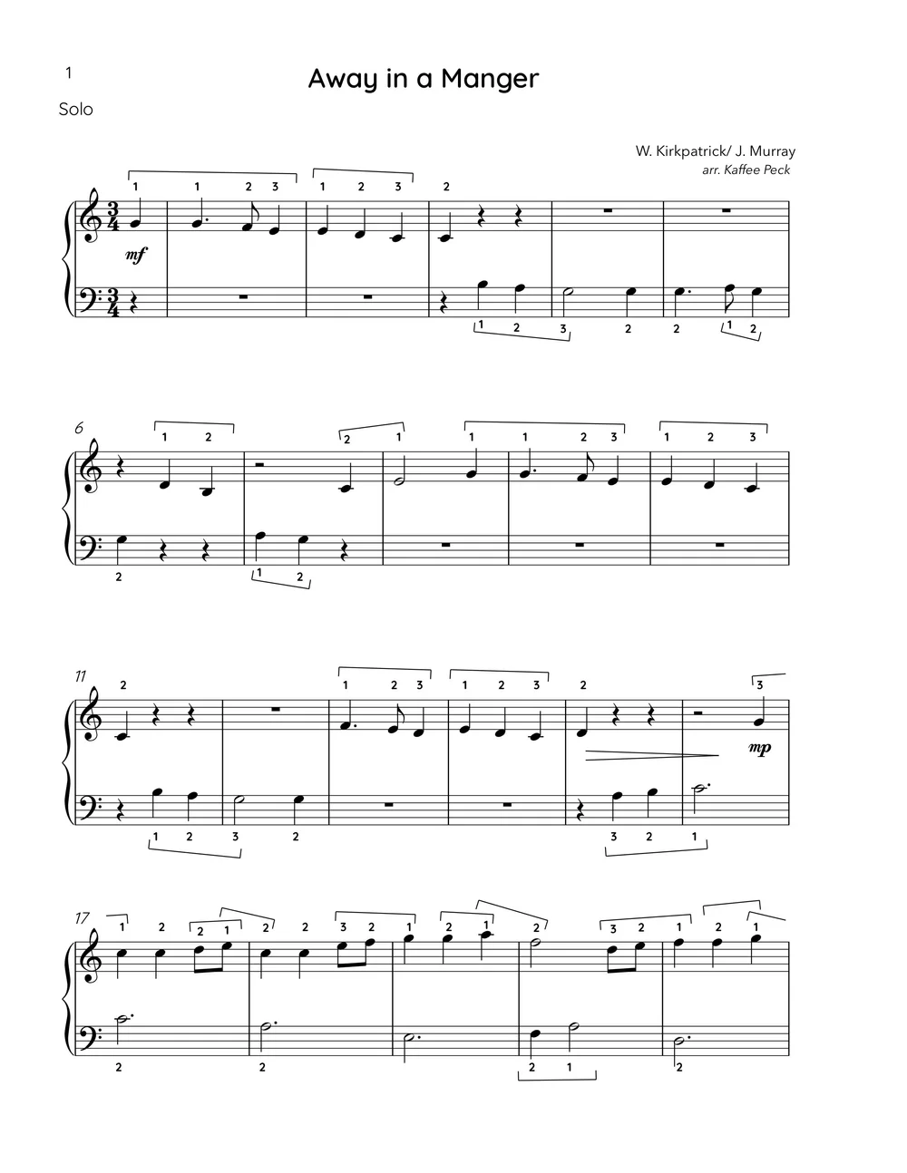 Dr. KaffeePeck, Harpist.