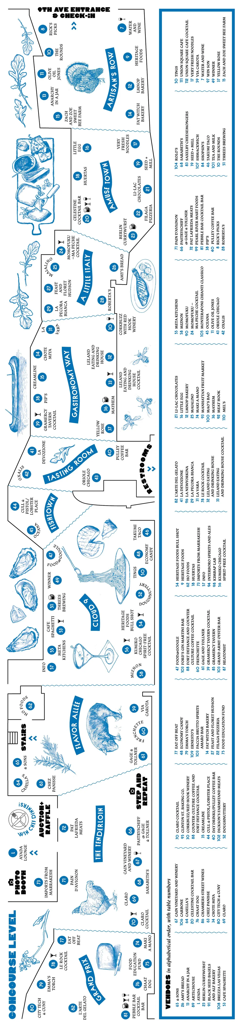 ASLF 2023 Event Map Preview! — Anne Saxelby Legacy Fund