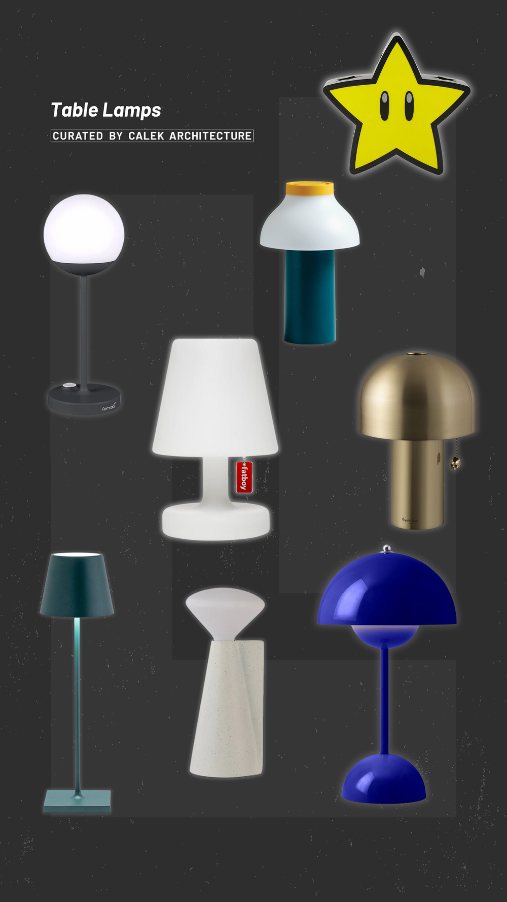 Table Lamps! — CALEK ARCHITECTURE