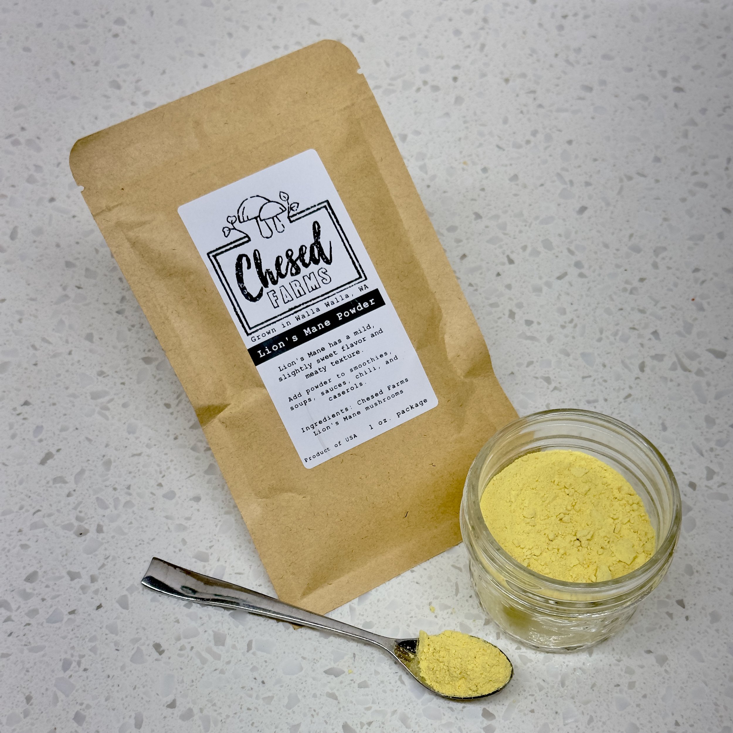 Lion's Mane powder - 1 oz. — Chesed Farms