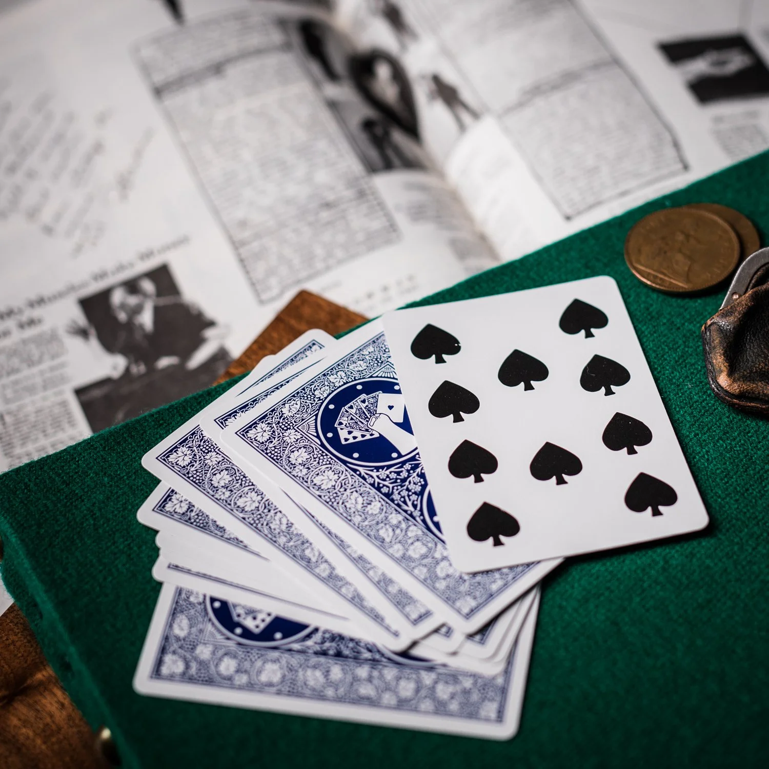 Hidden Leaves Playing Cards — Mahdi The Magician