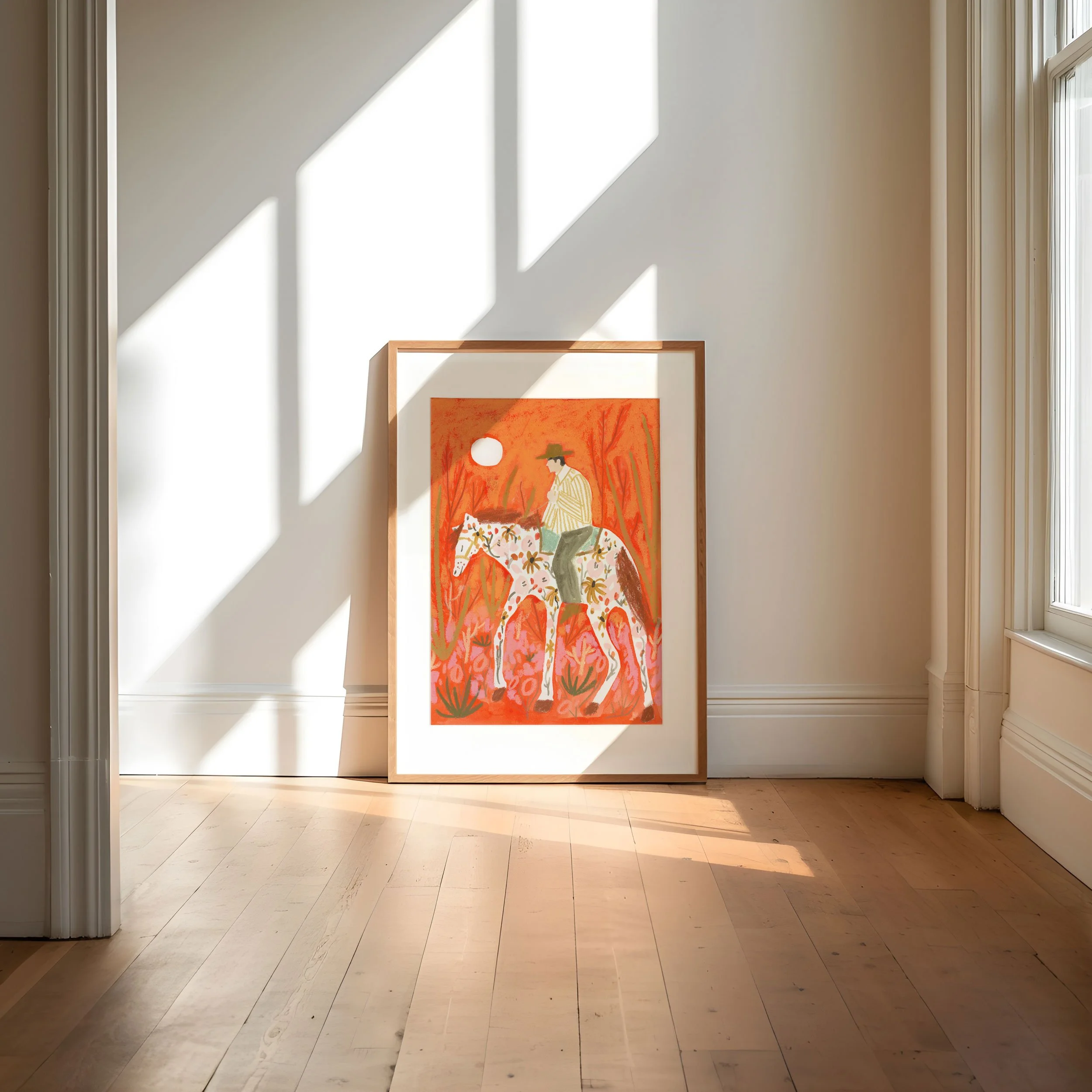 Happy Bobcat Giclée Print — Melissa Lakey