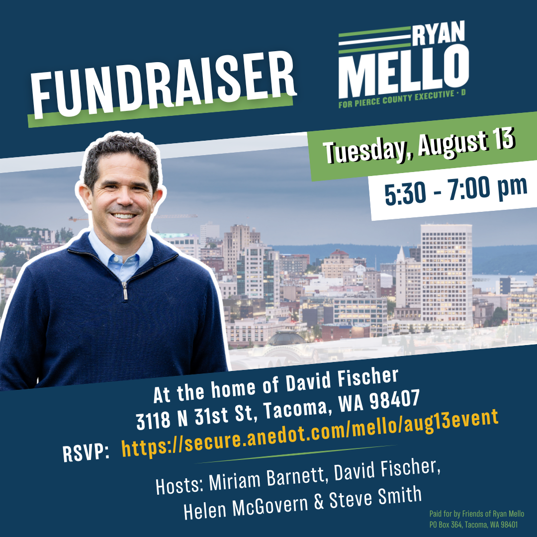Events — Ryan Mello for Pierce County Executive