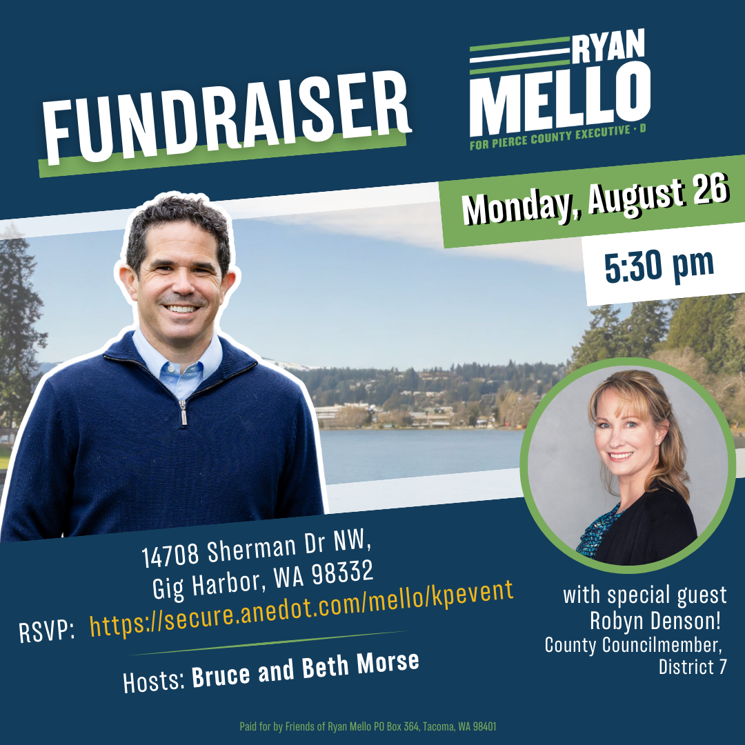 Events — Ryan Mello for Pierce County Executive