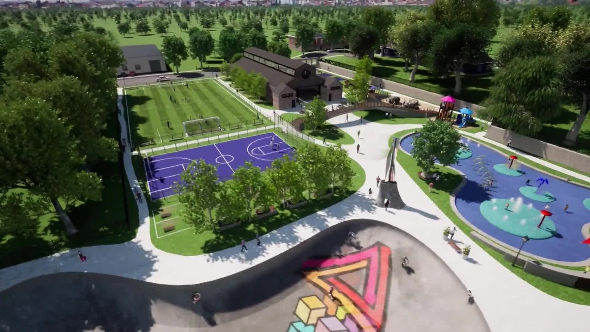 Main Street Park | Chelsea, Michigan