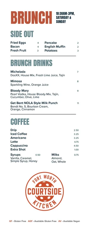 Eat and Drink — Courtside Kitchen