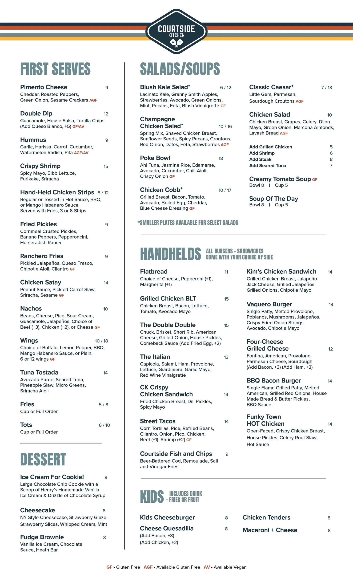 Eat and Drink — Courtside Kitchen