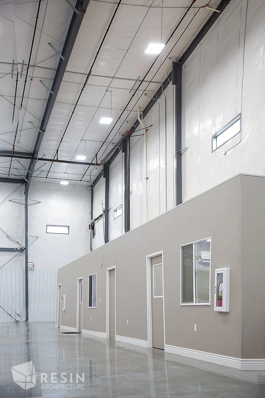 Stone Airplane Hangar | Idaho Falls, ID — Resin Architecture, Award ...