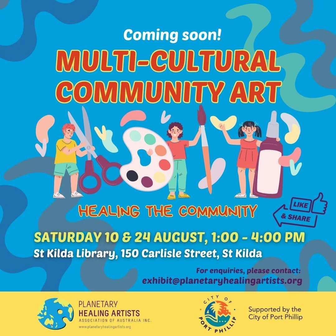 Community Art workshops — Planetary Healing Artists