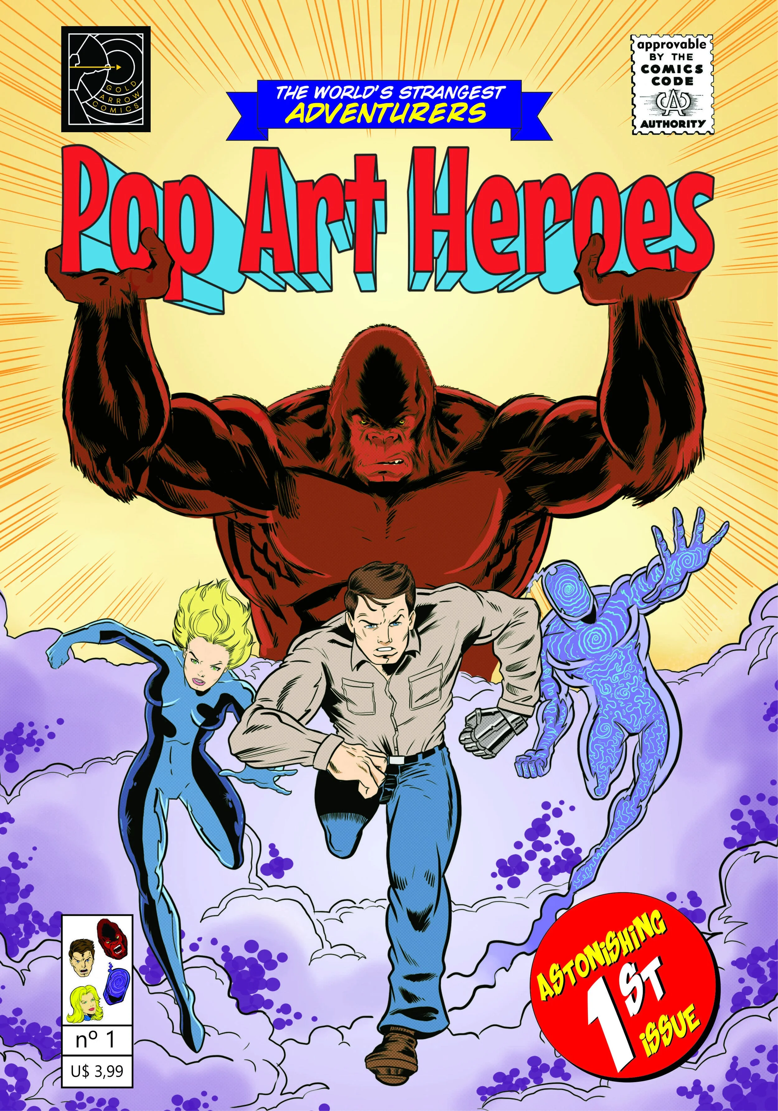 New Comics — Gold Arrow Comics